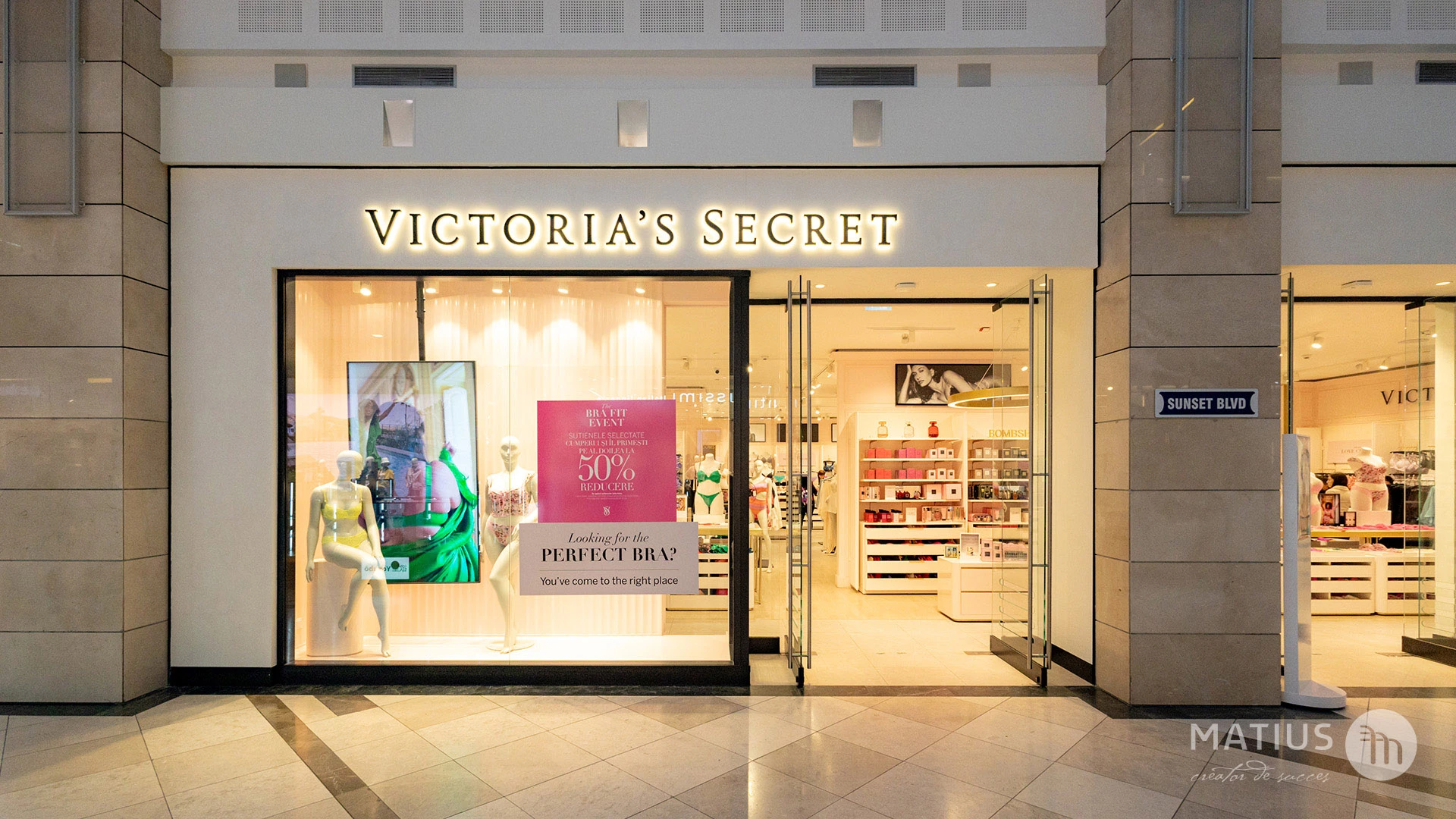 VICTORIA'S SECRET - MATIUS - Arhitectură de retail
